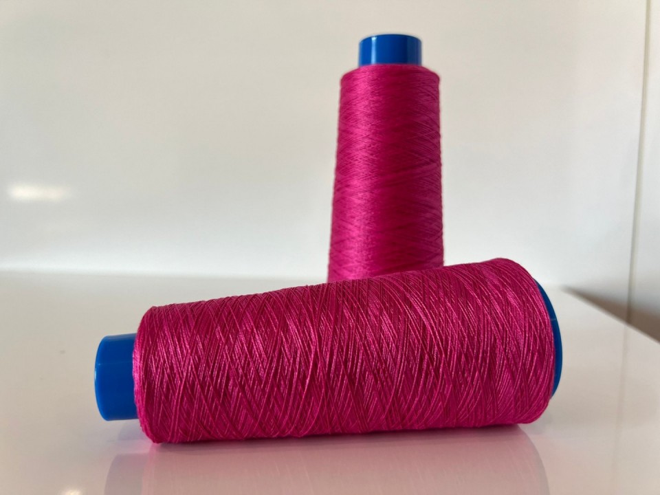 Color: Jacinto Fucsia – Algodon Egipcio Mercerizado 50 – Cono 500 ...